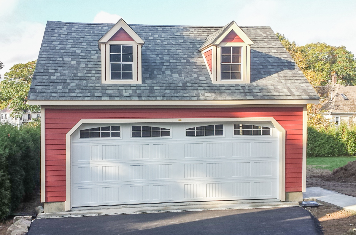 A Trestle Custom Garage in Quincy, MA - Outdoor Personia