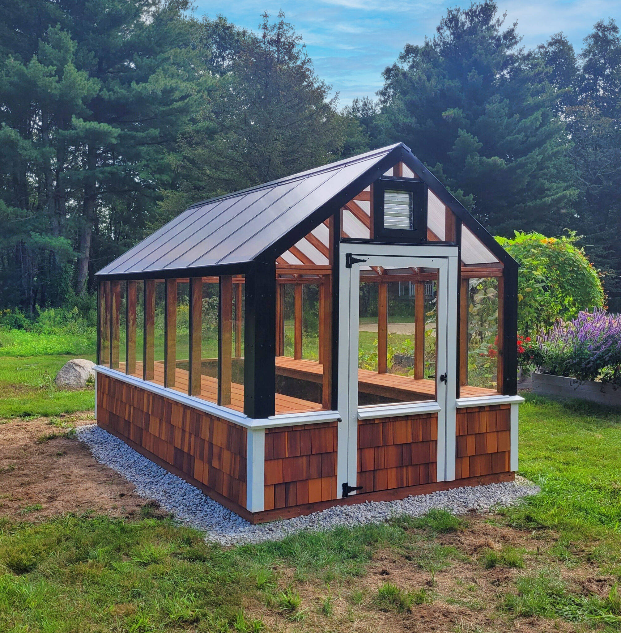 Custom 8x14 Greenhouse in Harrisville, RI - Outdoor Personia